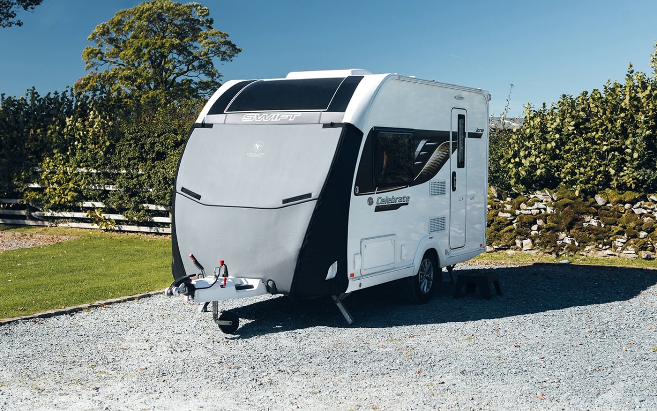 Tow Pro Elite | Caravan Front Cover | Tailored Towing Cover