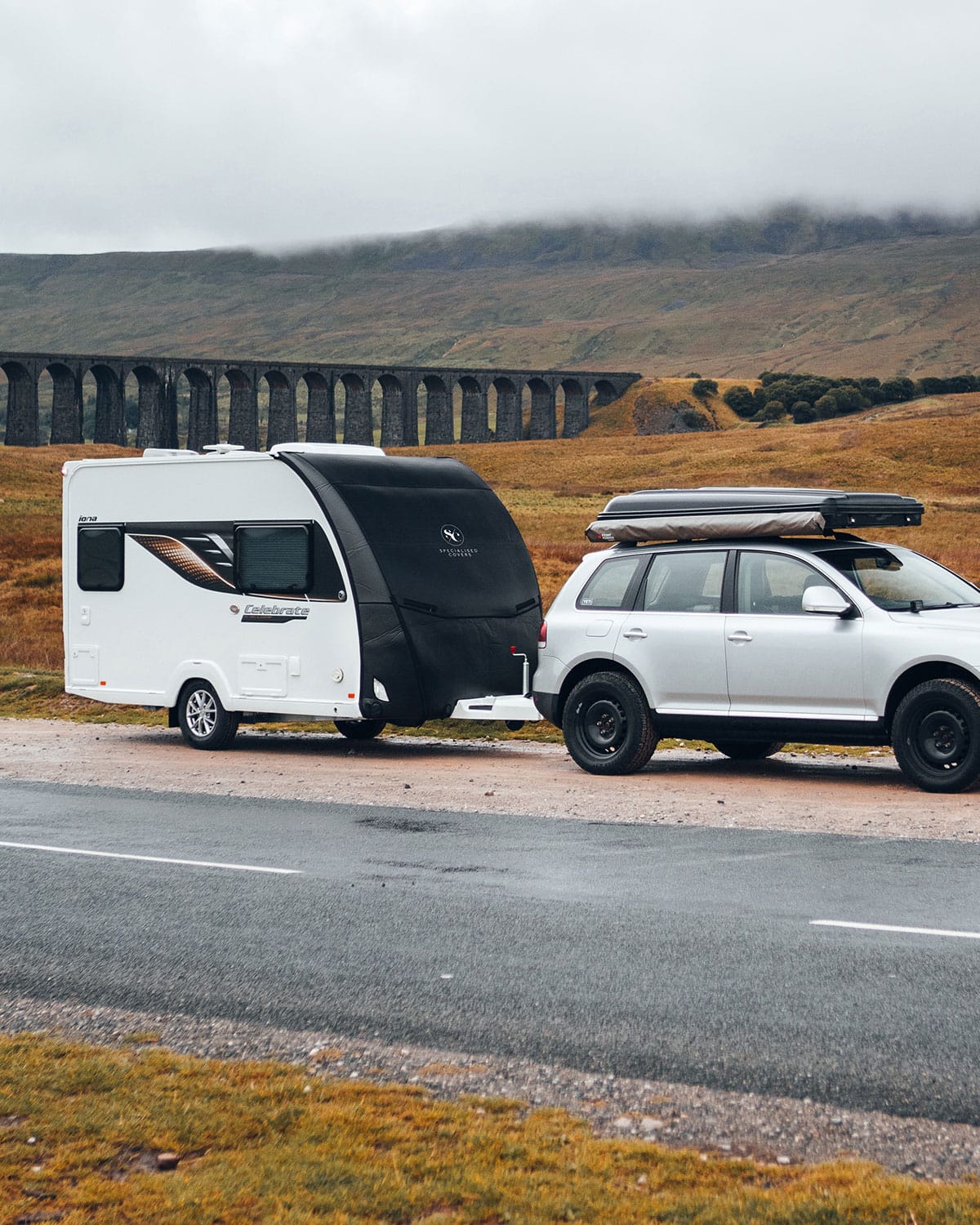 Tow Pro Infinity Elite | Caravan Front Cover | Tailored Towing Cover