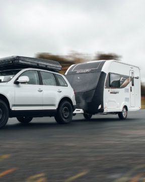 Tow Pro | Caravan Front Cover | Tailored Towing Cover