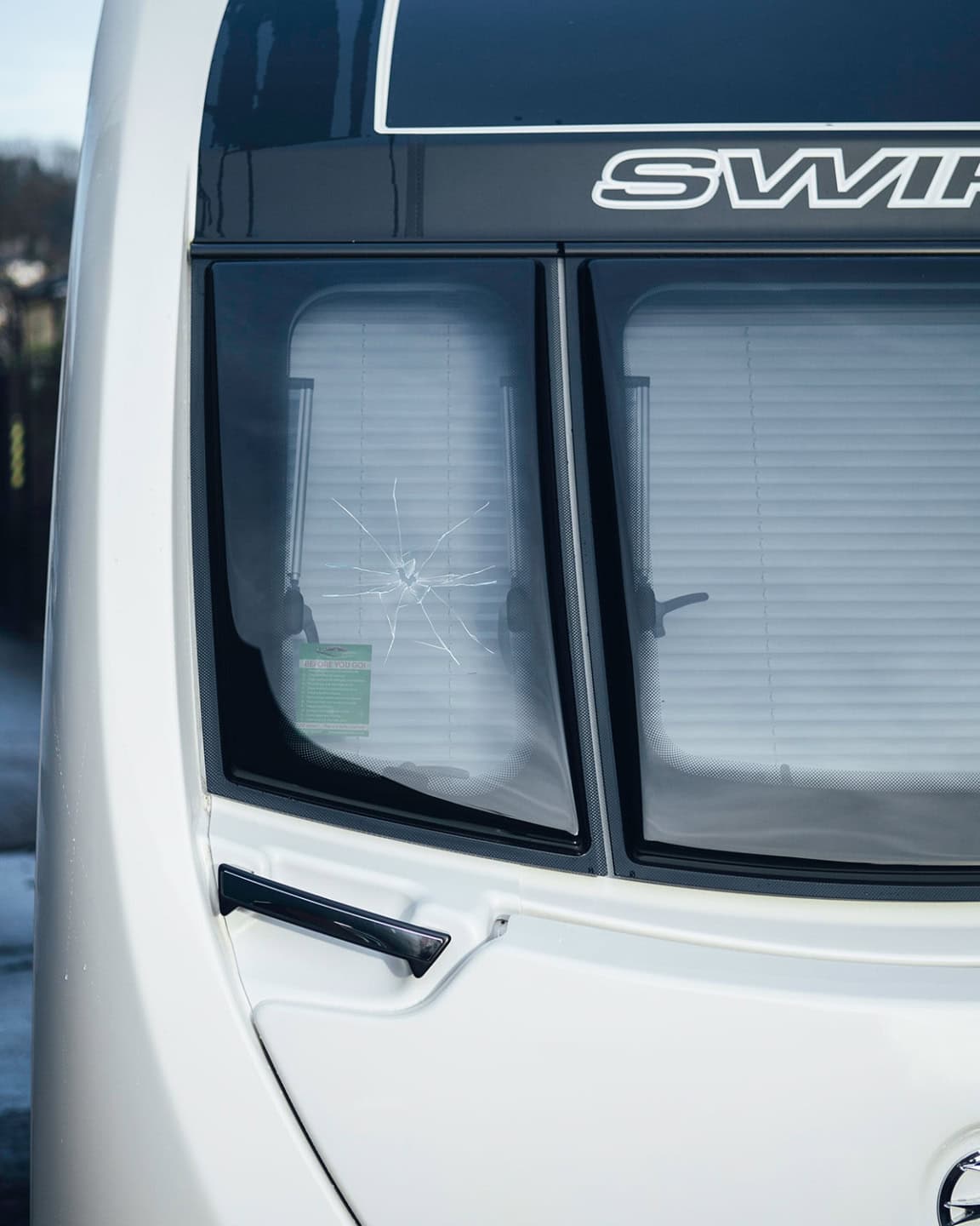 Tow Pro | Caravan Front Cover | Tailored Towing Cover