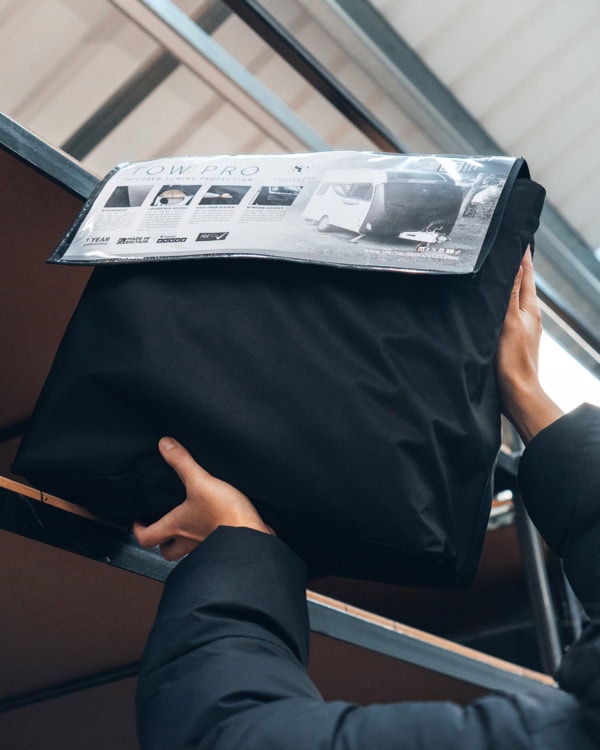 Tow Pro | Caravan Front Cover | Tailored Towing Cover